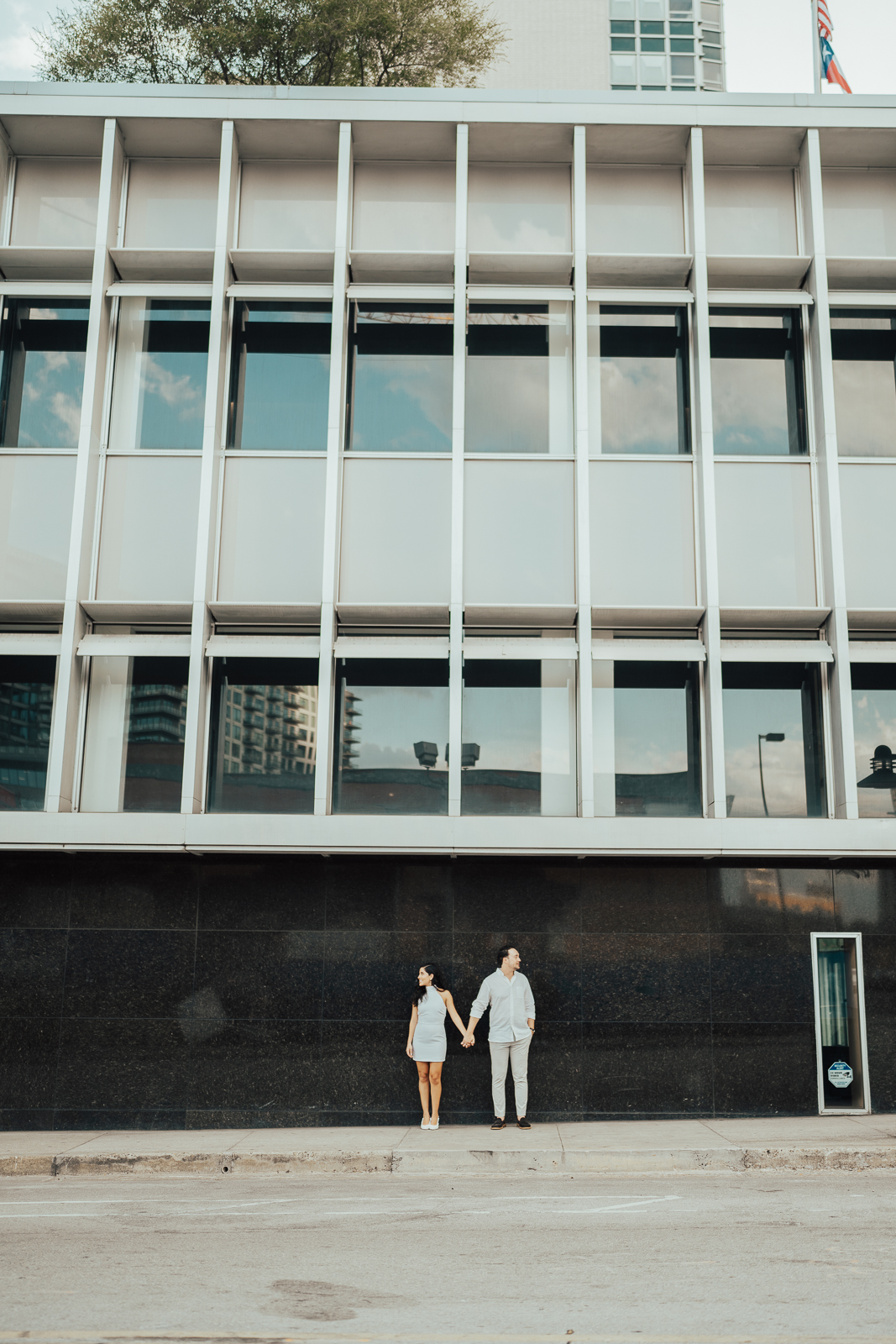 Downtown Dallas Engagement Session - Honda & Cooper » Emily Liz Photography