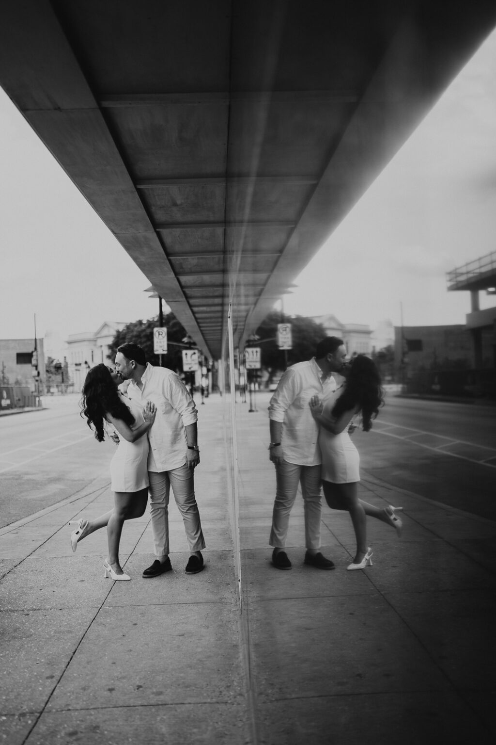 Downtown Dallas Engagement Session - Honda & Cooper » Emily Liz Photography