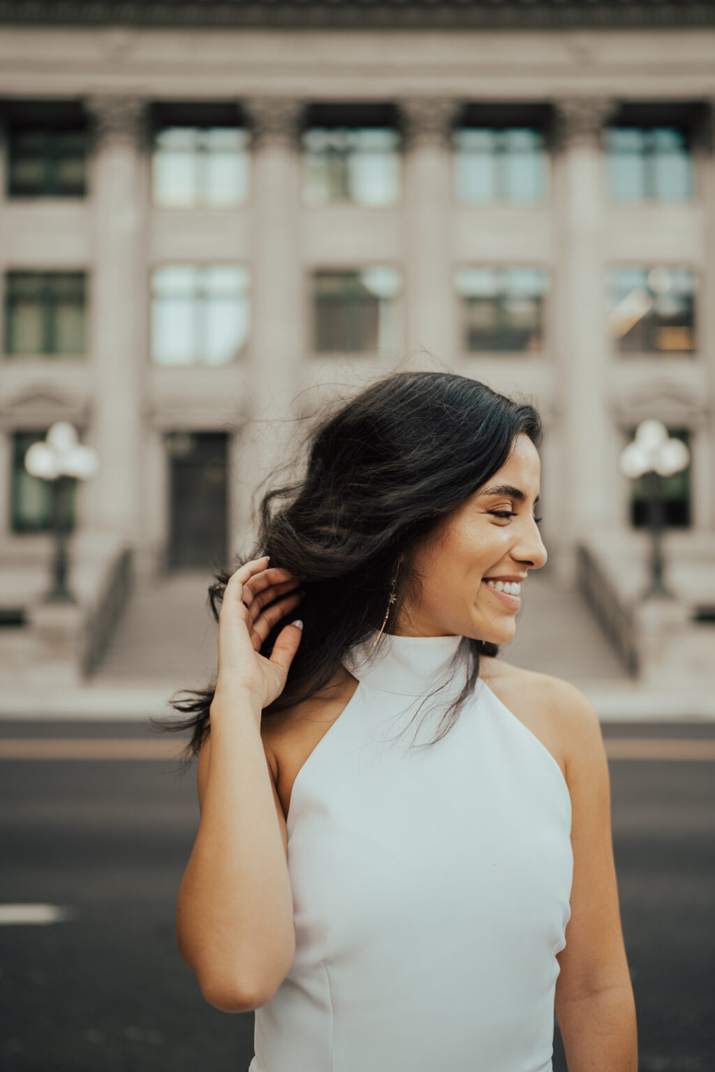 Downtown Dallas Engagement Session - Honda & Cooper » Emily Liz Photography