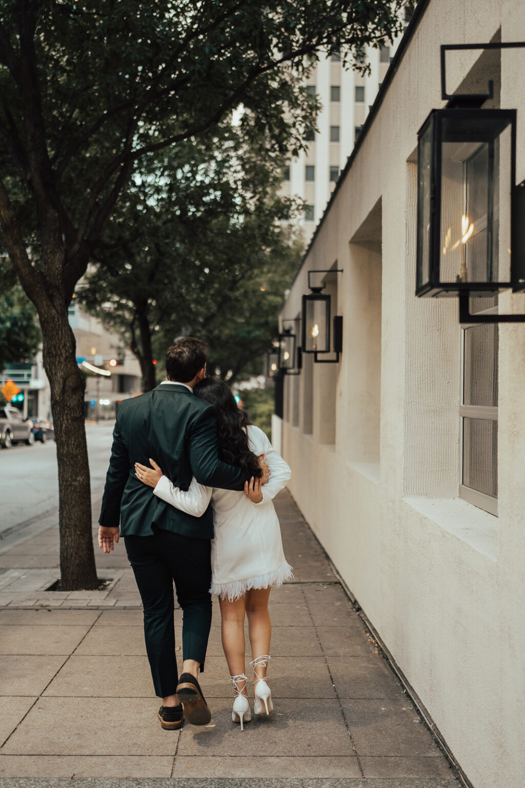 Downtown Dallas Engagement Session - Honda & Cooper » Emily Liz Photography